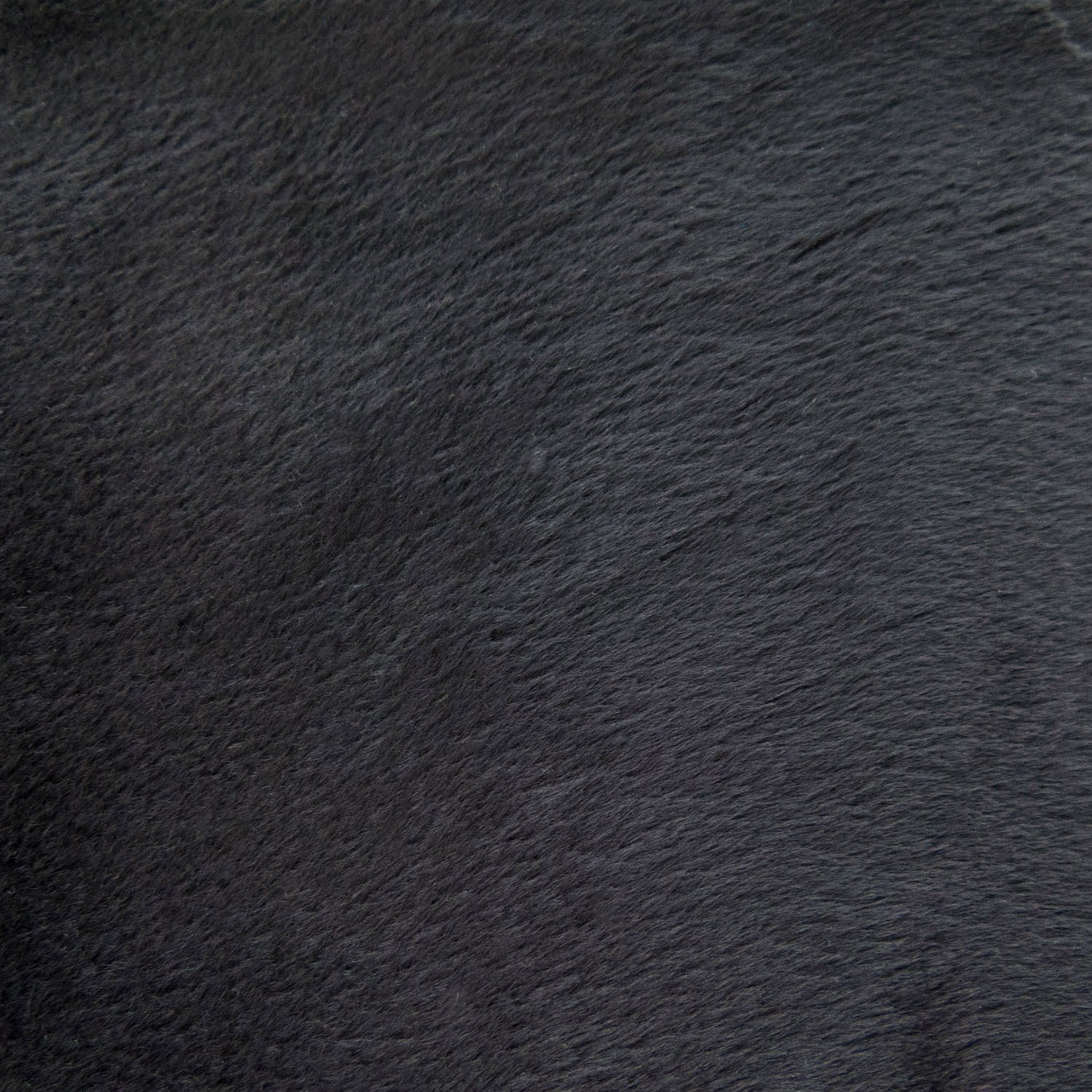 Faux Fake Fur Solid Velboa Black 60 Inch Fabric by the Yard (F.E.