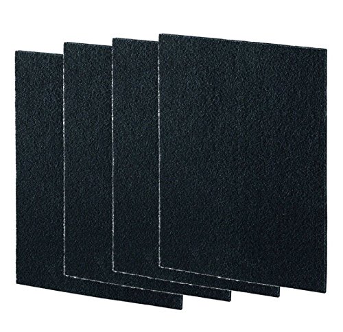 Nispira Replacement Charcoal Carbon Pre Filter Compatible with Fellowes AeraMax 290 300 DX95 Air Purifier - 4 Pack (9324201)