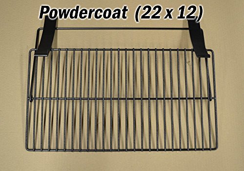 Smoke Daddy Powdercoat Foldable Front Shelf for Pellet Grills - Small (22" x 12")
