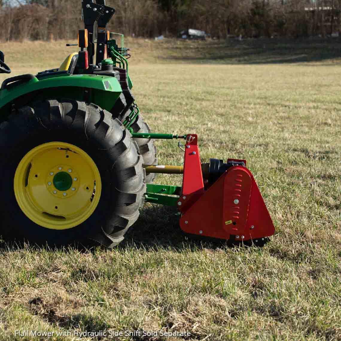 Titan Attachments 35.5" Collapsed Length PTO Shaft, Shear Bolt Included, 1-3/8-In. x 6 Spline on Both Ends