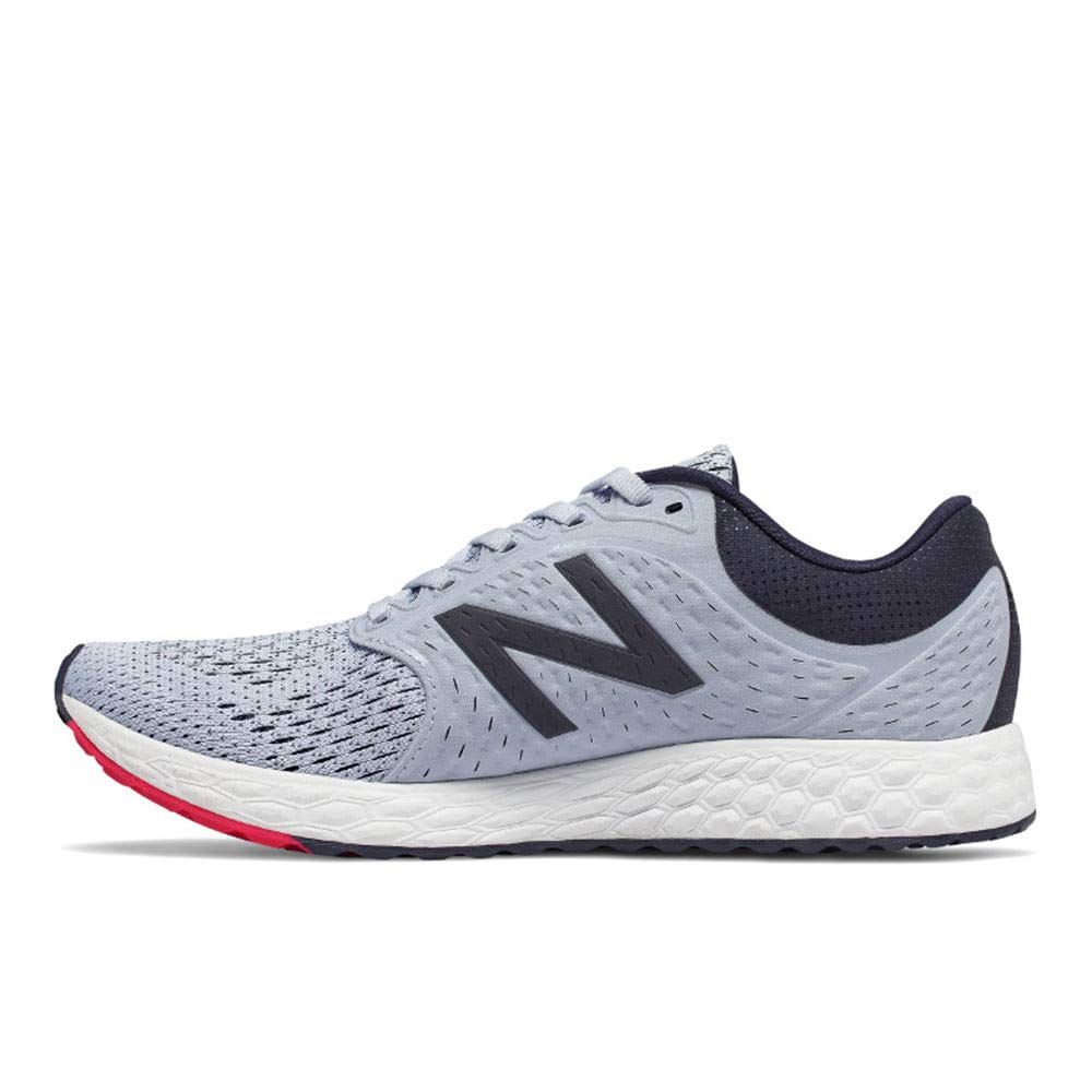 New Balance Women's Fresh Foam Zante V4 Running Shoe, Black/Phantom/Silver Metallic, 9.5 M US