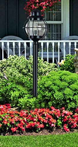 Kenroy Home 90967BL Hatteras Lanterns, 23.5 Inch Height, 15 Inch Diameter, Black