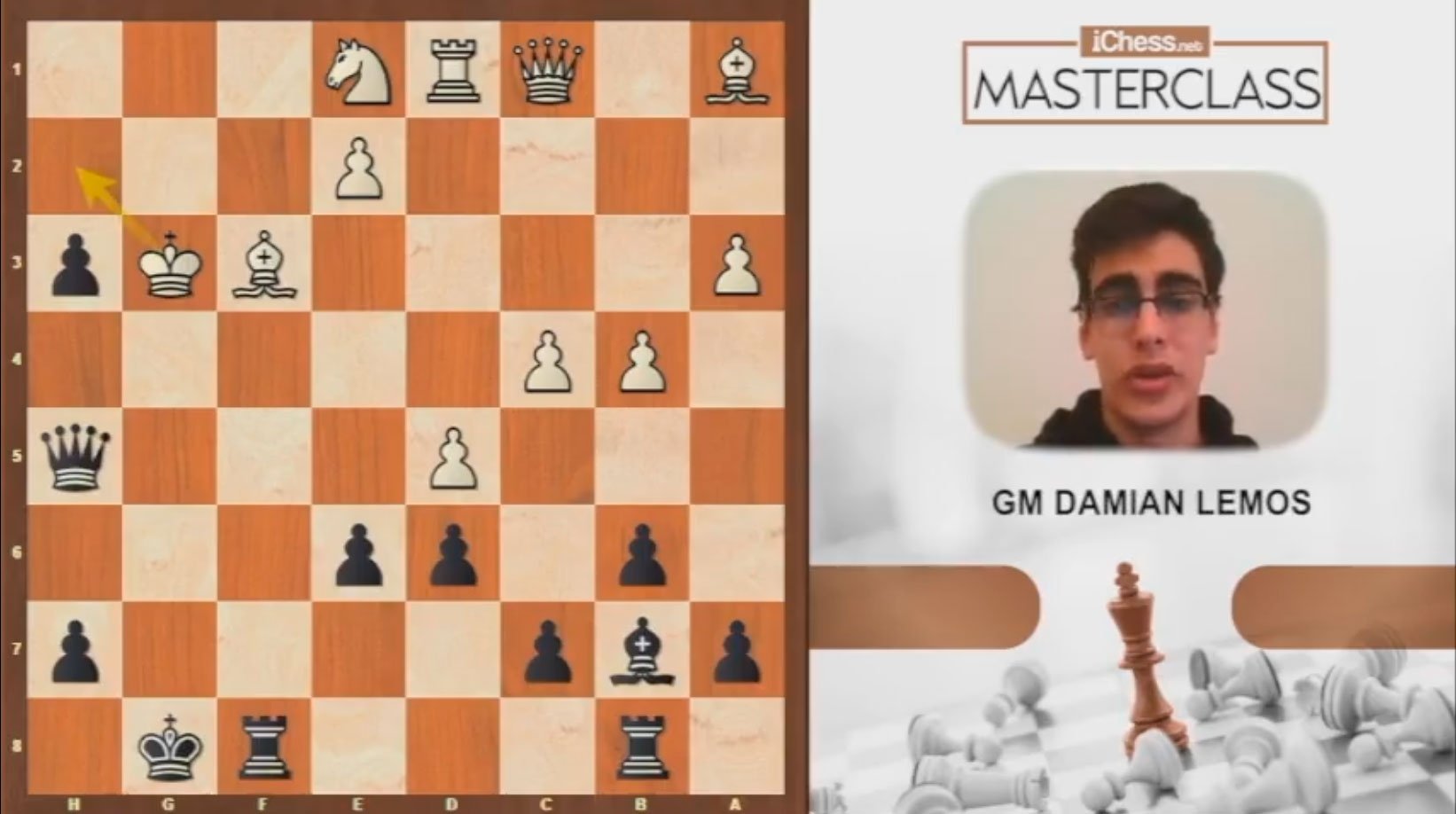 MASTERCLASS - Damian Lemos' Attacking Masterclass β GM Damian Lemos - Over 10 Hours of Content! Instructional Chess DVD