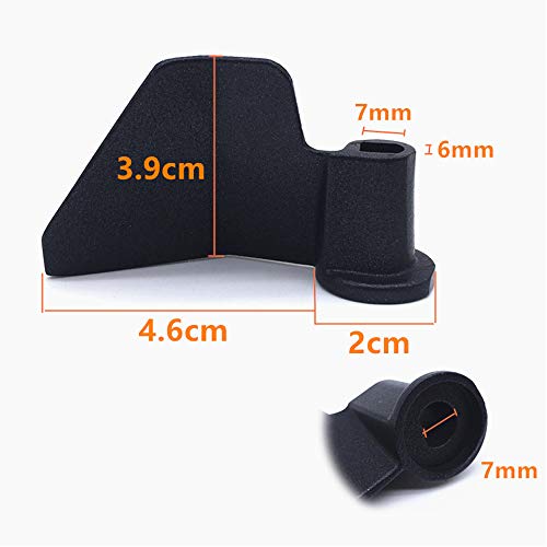 lelukee 2 Pack Breadmaker Paddle,Bread Maker Blade Made of Non‑Stick Coating + Carbon Steel Material,Replacement Parts for Breadmaker Machine