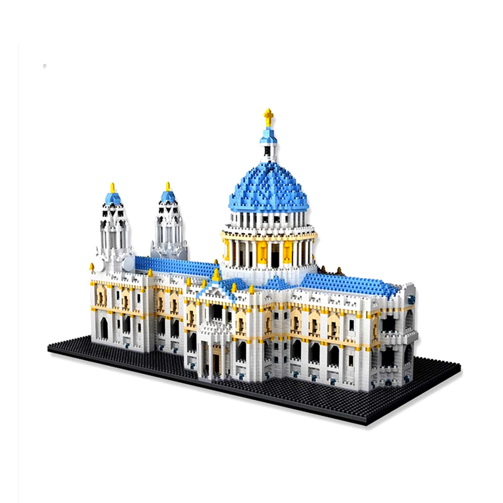 SHZJ Micro Mini Blocks Set,World Famous Landmark St. Paul's Cathedral,3D Puzzle Building Blocks Set Toys for kid Or Adult(7053 Pcs)