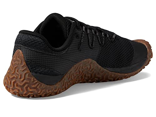 Merrell Women's Trail Glove 7 Sneaker, Black/Gum, 11