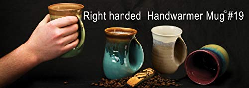 Clay in Motion Handwarmer Mug - Purple Passion - Right Handed,14 oz.