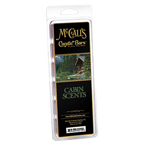 McCall's Candle Bars | Cabin Scents | Highly Scented & Long Lasting | Premium Wax & Fragrance | Made in The USA | 5.5 oz