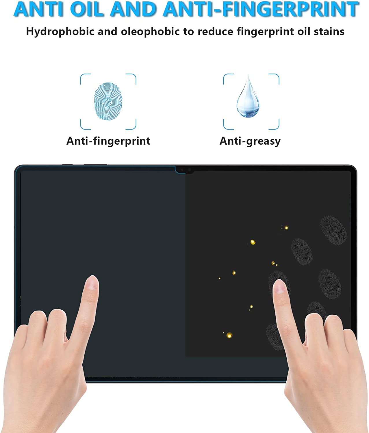 Compatible Galaxy Tab S8 Ultra 14.6 Inch 2022 Screen Protector,Anti-Glare/Easy Installation/Anti-Scratch/High Definition/Anti-fingerprint/Bubble Free (matte)