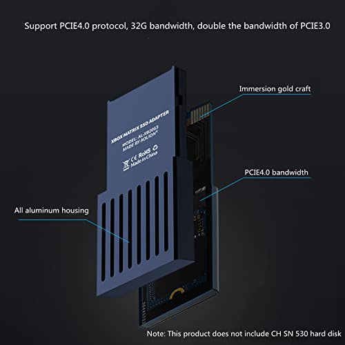 External Host Hard Drive Conversion Box for Xbox Series X/S Portable Mini Game Console External Host m.2 Hard Drive Expansion Card Conversion Box