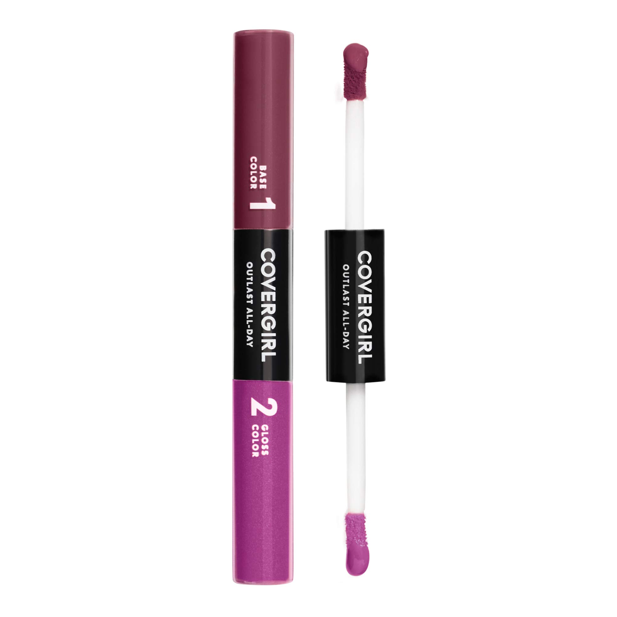 COVERGIRL Outlast All-Day Color & Lip Gloss, Precious Ruby, 0.2 Ounce (packaging may vary)
