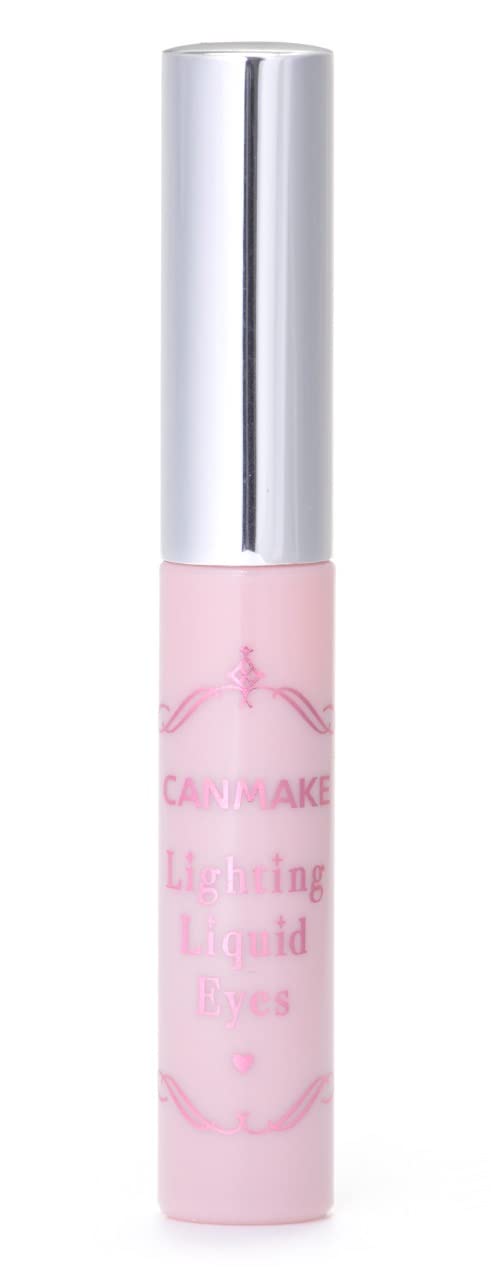 CANMAKE Lighting Liquid Eyes, Rouge Makeup with Serum, 0.14 oz (4.0 g) (02 Dressy Peach)