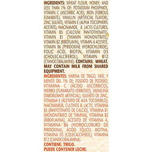 Nestle Nestum Instant Cereal, Wheat & Honey, 10.5 Ounce (Pack of 12)