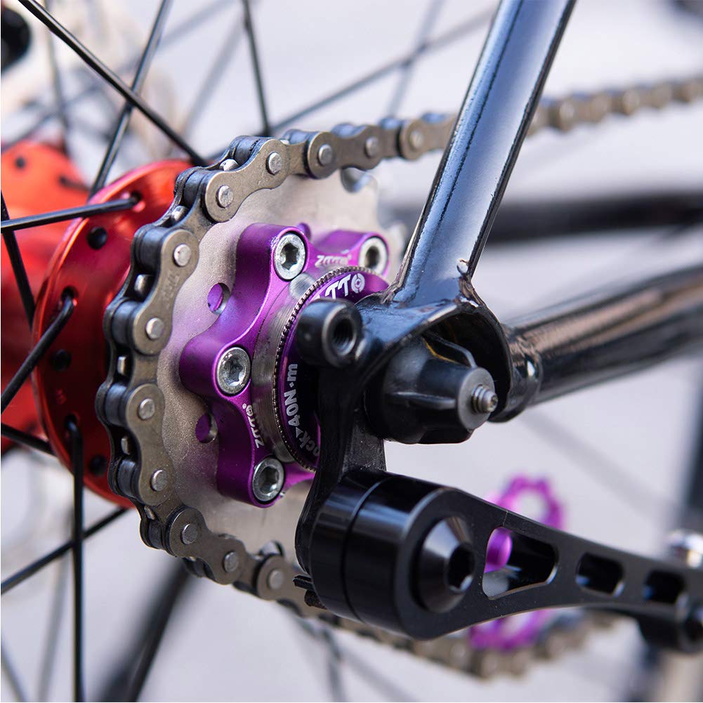 Bibike Single Speed Conversion Kit 16T/17T/18T/19T/20T/21T/22T/23T Single Speed Fixie Cassette Compatible with Shimano Sram