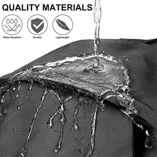 Neurora Lightweight Black Backpack Travel Laptop Backpack for Sports,Work,Security Travel,College.