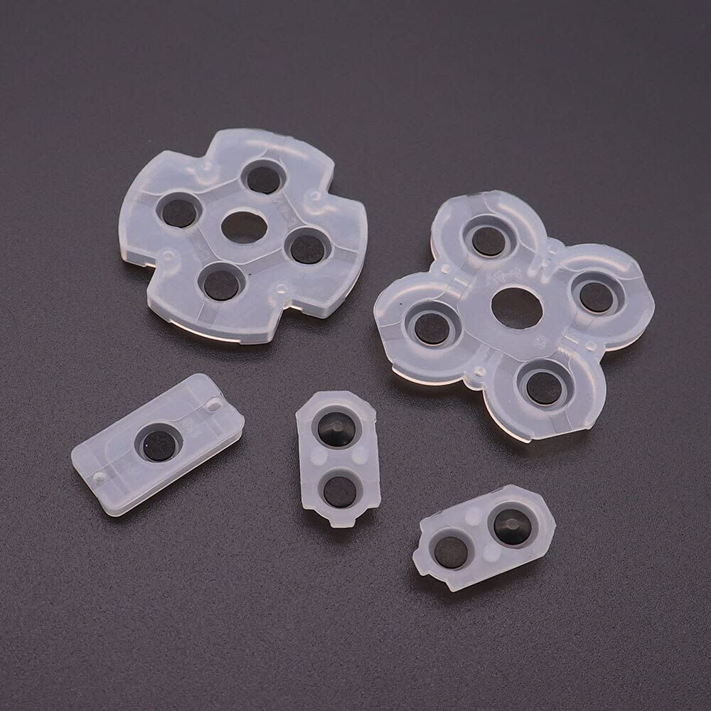 OCity Silicone Conductive Rubber Pads Replacement for PS4 JDM 055 JDS 055 JDM 050 JDM 055 Controller Buttons Repair Part