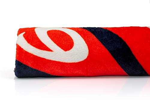 JUST FUNKY Dungeons and Dragons D20 Fleece Throw Blanket | Soft Blankets and Throws Fleece Blankets for Gamers | Designed After The D&D 20-Sided Dice | Measures 52 x 48 Inches