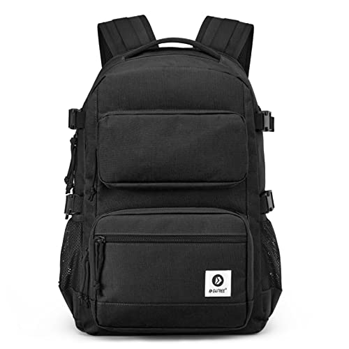 G4Free Travel Work Laptop Backpack for Men Women Heavy Duty Water Resistant Casual Business Daypack Fits 15.6 Inch(Black)