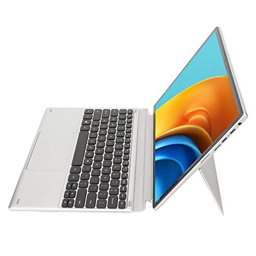 Fabul Laptop Computer, 2 in 1 Laptop Computer 2.4GHz 5GHz 3K Touch Screen 2880x1920 12+1TB with Magnetic Keyboard Speakers for Entertainment (12+1TB US Plug)