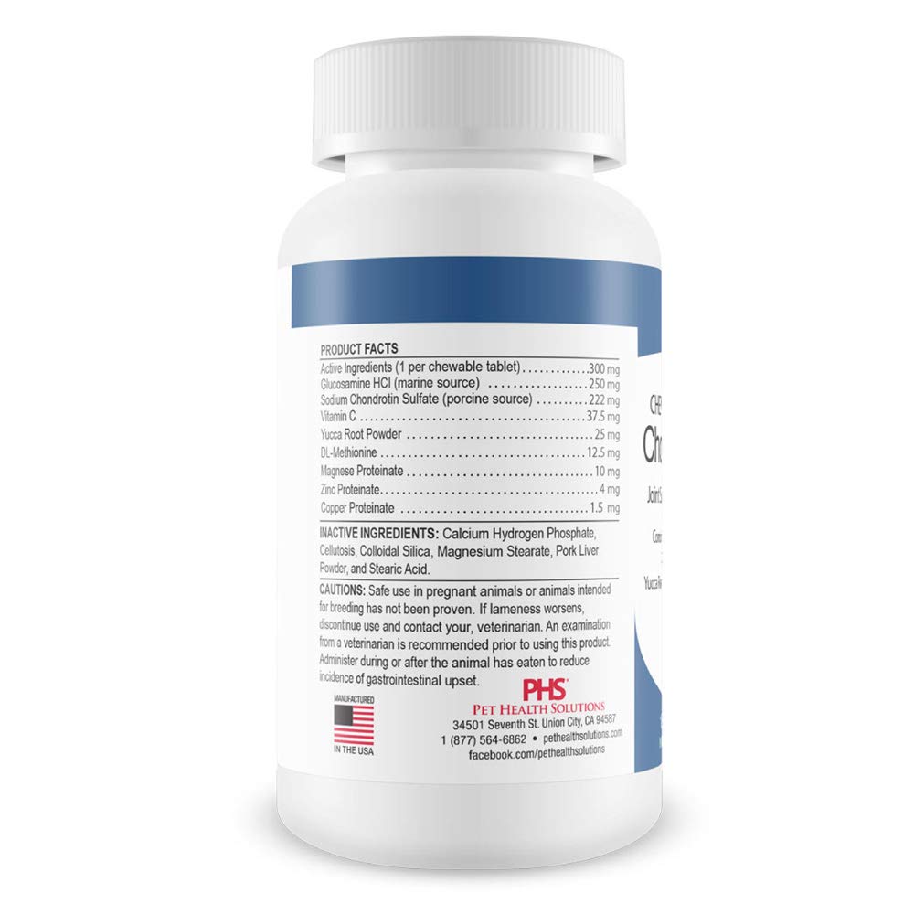 HealthyPets Chondro-Flex - Powerful Joint Care Formula Dogs and Cats - Maximum Nutritional Support - Glucosamine, Chondroitin, MSM, Ester-C, and Minerals - 180 Chewable Tablets