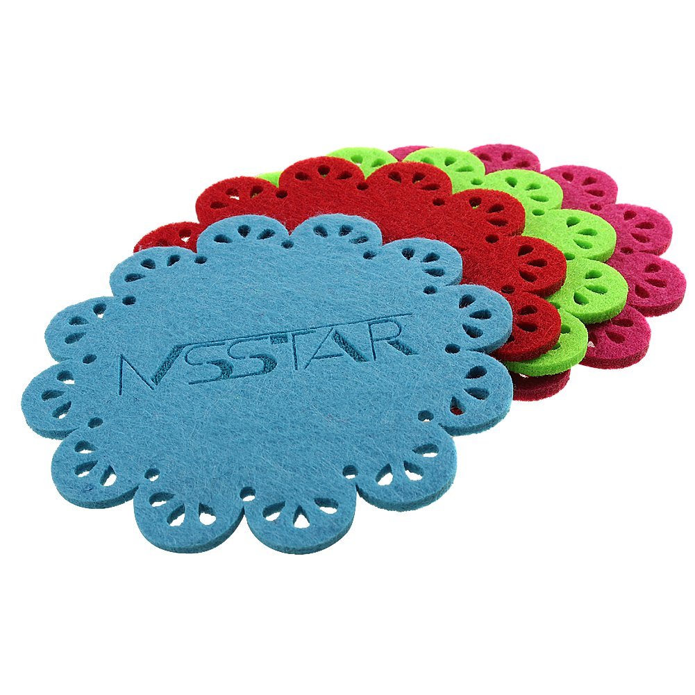 NSSTAR Belly Dancing Finger Zills Finger Cymbals 2 Pairs / 4 Pcs