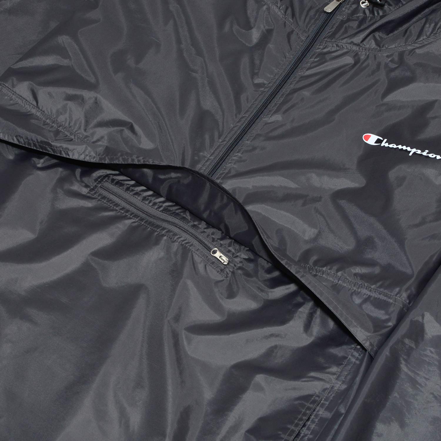 Champion Jacket Mens Big and Tall Hoodie Anorak Windbreaker Jackets for Men