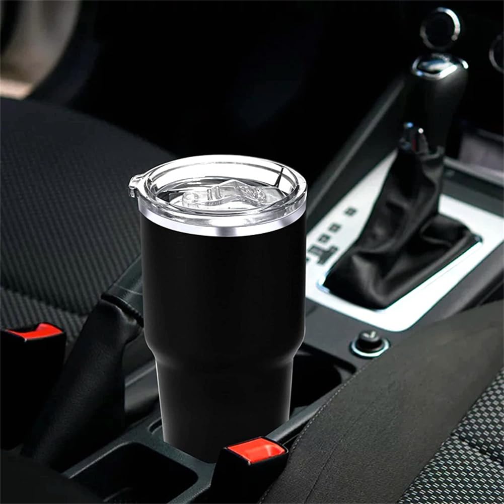 EYAKEG 20oz Tumbler Replacement Lids 1 Pack,3in Cup Mouth Compatible with YETI Rambler and More Tumbler Cups,Spill Proof Splash Resistant Silicone Sliding Covers., transparent