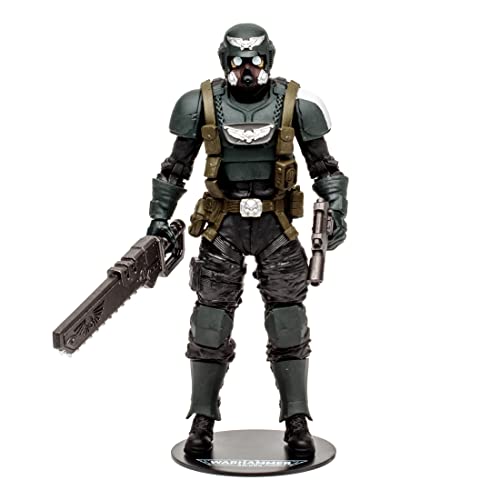 McFarlane Toys - Warhammer 40000 7IN Figures WV6 - Veteran GUARDSMAN (DARKTIDE)