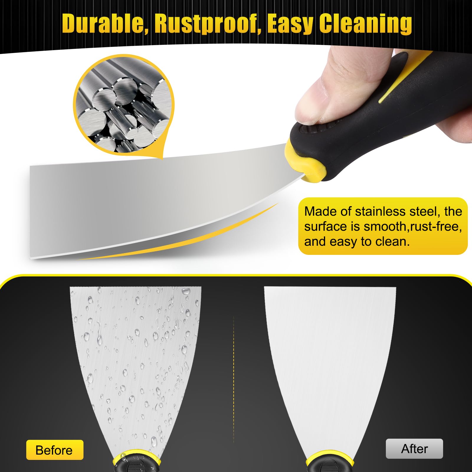 Drywall Hawk - 12 inch Aluminum Plaster Hawk Mortar Board Holder With Ergonomics Handle Smooth Edges Round Corners Design, Professional Stucco Plaster Tool