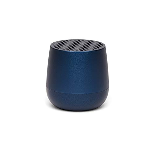 Lexon MINO+ Portable Bluetooth Mini Speaker with HD Sound, Rechargeable and Pairable - Dark Blue