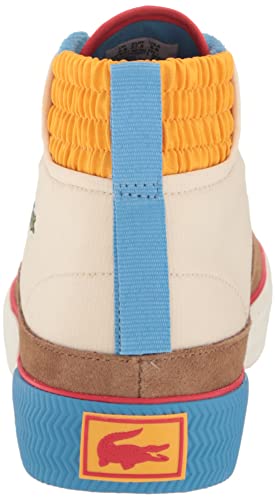 Lacoste Infant's Gripshot Milieu, Off White/Yellow, 44CUI0005-HT3, 5