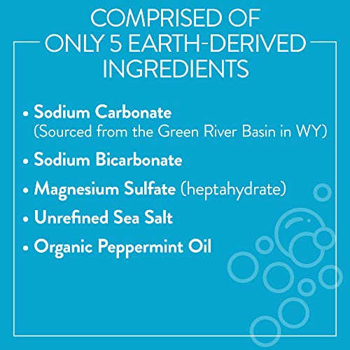 Molly's Suds Original Laundry Detergent Powder | Natural Laundry Detergent Powder for Sensitive Skin | Earth-Derived Ingredients, Stain Fighting | 70 Loads (Peppermint)