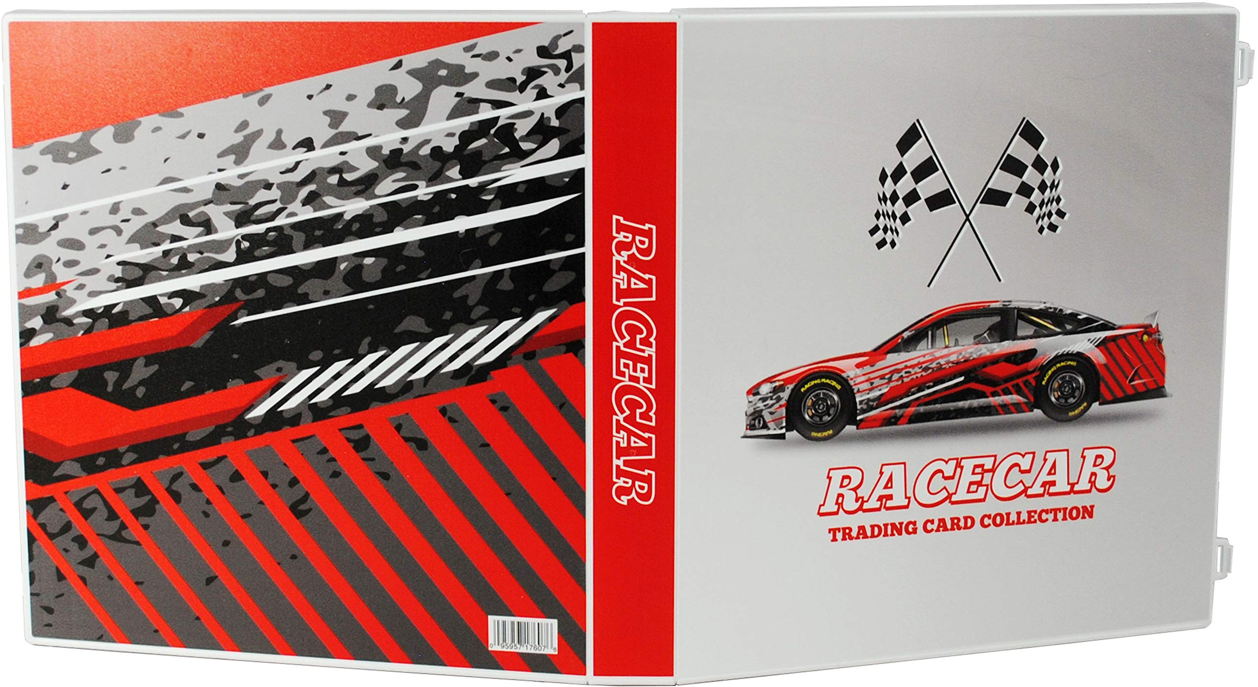UniKeep Nascar Themed Collectible Card Storage Binder, 360 Card Capacity (Car)