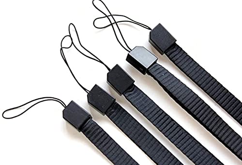 Ocity 4 x Wrist Straps Lanyard For Nintend 3DS New 3DS and 3DSLL New 3DS LL NDS NDSL NDSI (5pcs Black)