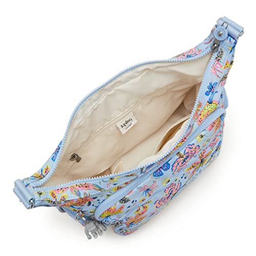 Kipling Women's Gabbie Crossbody, Lightweight Everyday Purse, Casual Shoulder Bag, Wild Flowers
