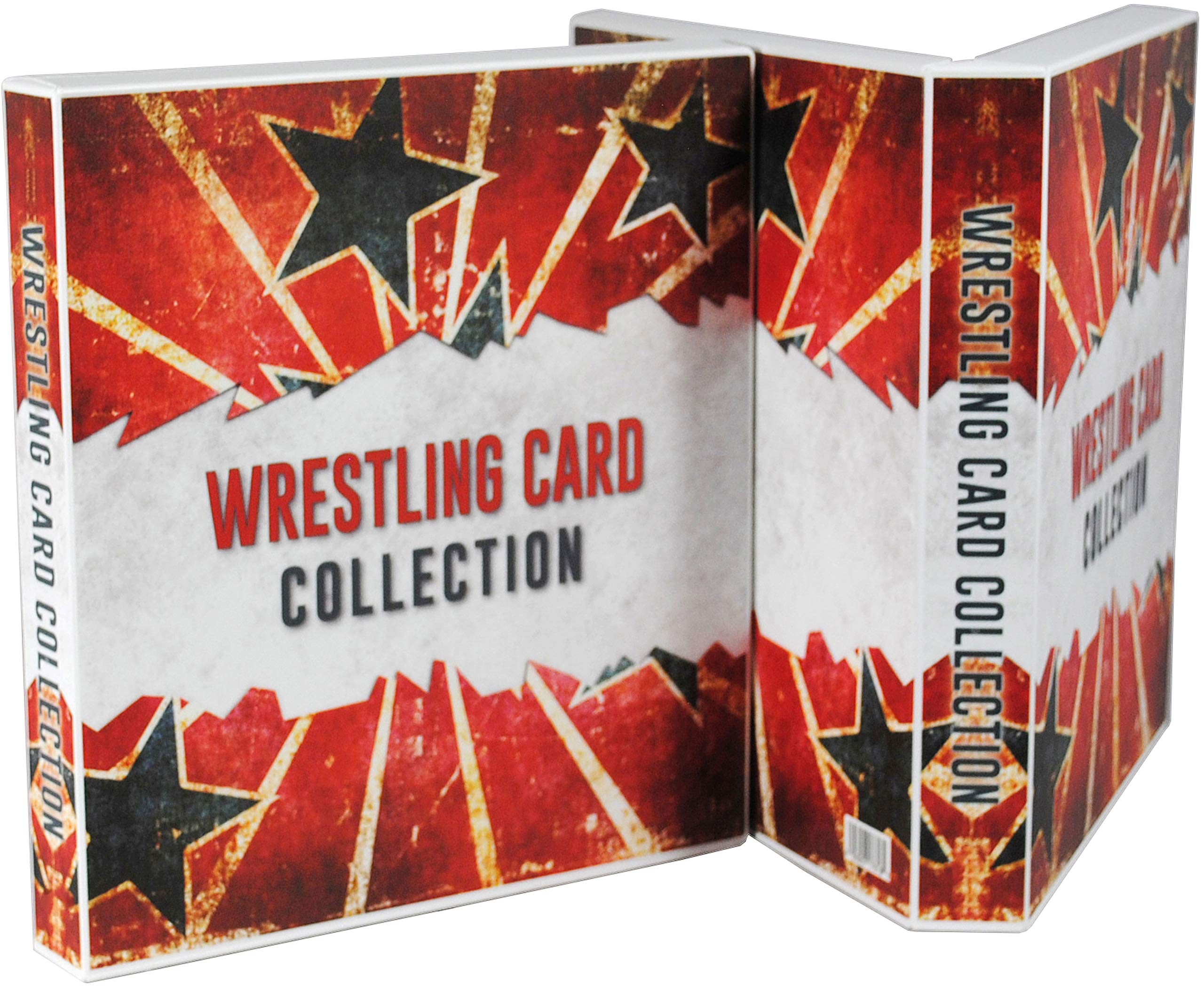 UniKeep WWE WrestleMania Themed Collectible Card Storage Binder - Comes With 20 Card Pages