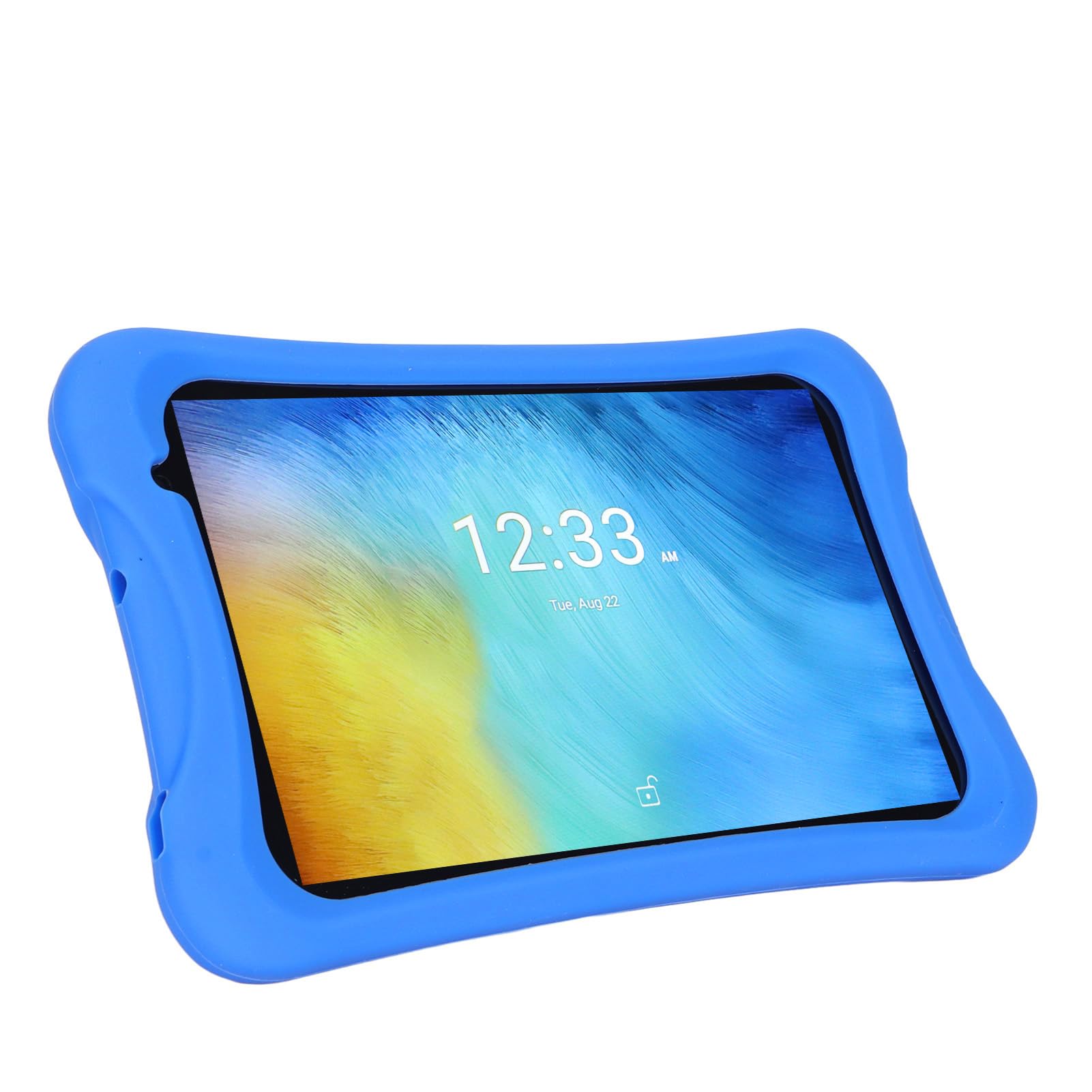 DAUZ 8 Inch Tablet, Quad Core Processor 2GB RAM 32GB ROM 8.0 MP Rear Camera Kids Tablet App Parental Controls for Android 10 Entertainment (US Plug)
