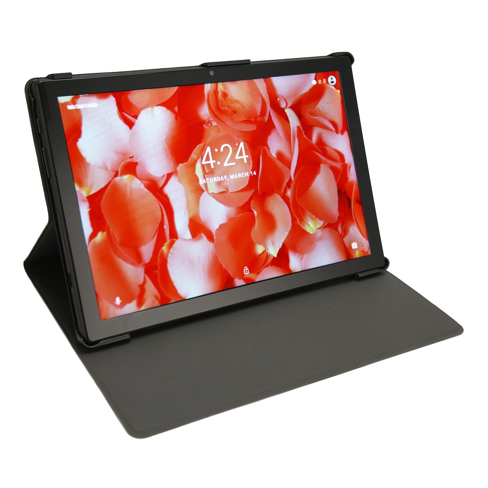 DAUZ Business Tablet, Office Tablet 4G LTE 5G WiFi 10.1 Inch FHD Octa Core CPU 6GB 128GB Memory with Gaming Case (US Plug)