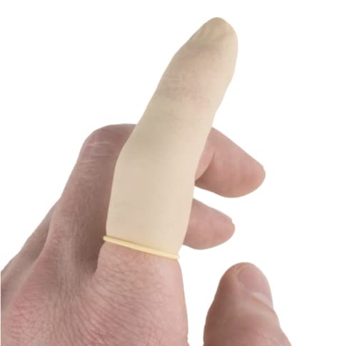 Medi-First Latex Finger Cots, Natural, Medium, 144 Count, (2 PACK)