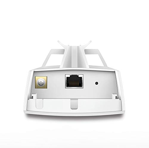TP-Link 2.4GHz N300 Long Range Outdoor CPE for PtP and PtMP Transmission | Point to Point Wireless Bridge | 9dBi, 5km+ | Passive PoE Powered w/ Free PoE Injector | Pharos Control (CPE210)