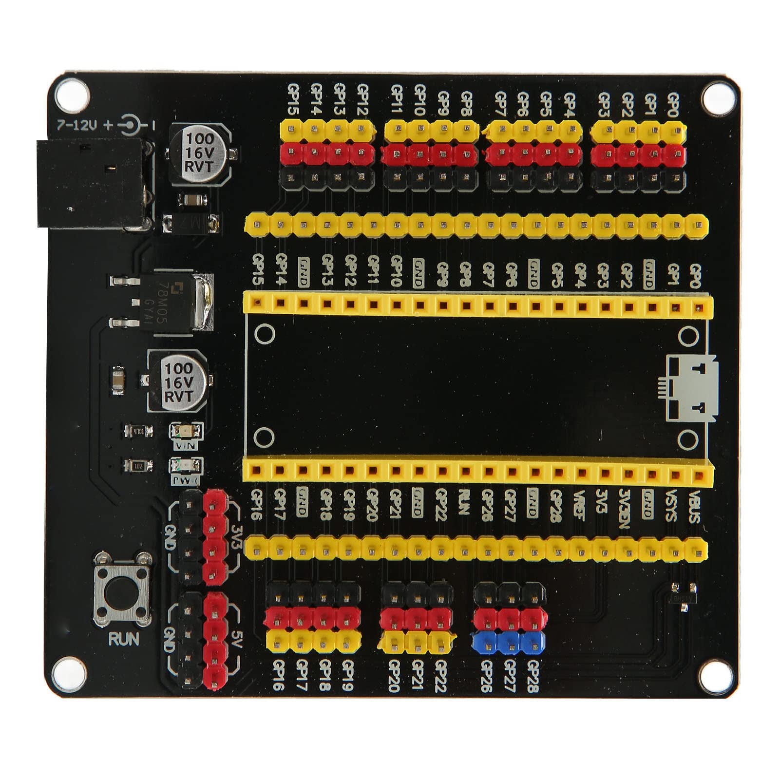 FOTABPYTI Board, Quick Connection Expansion Board Stable for Wearable Devices
