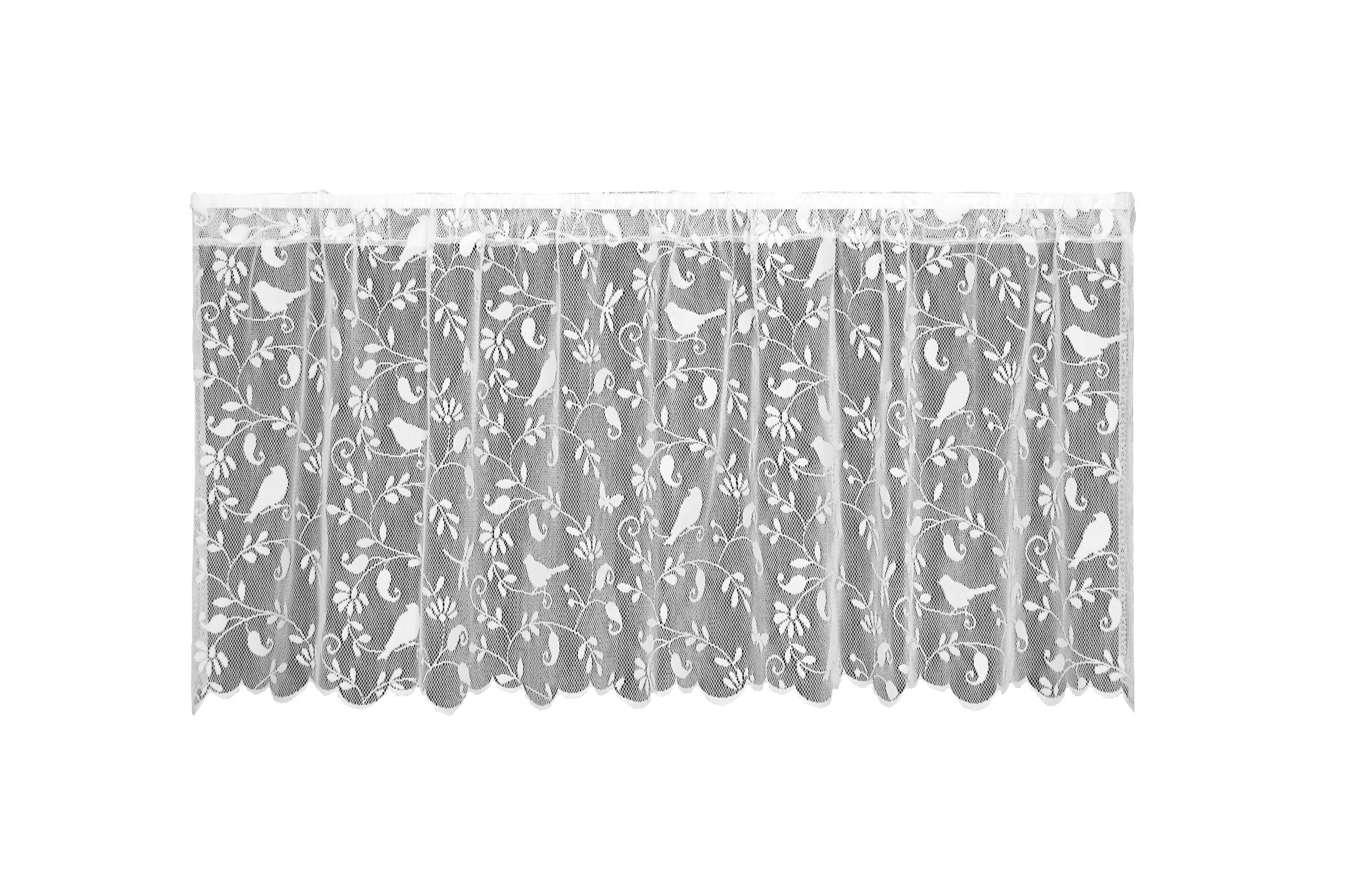 Heritage Lace Bristol Garden Tier, 60 by 24-Inch, White,6305W-6024