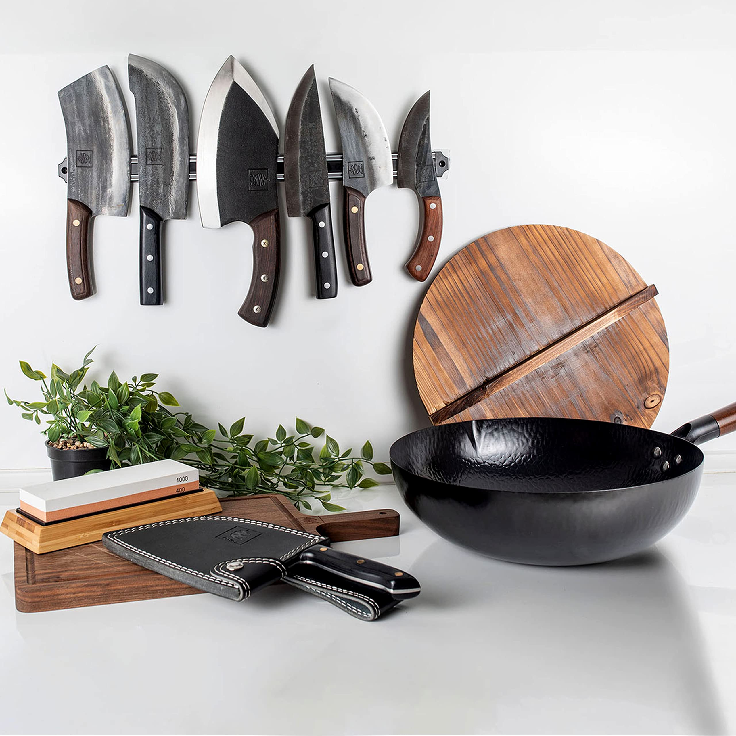 Coolina Walnut Serving Board - Perfect Cutting Board for Chopping Meet,Chicken! Made from Durable Walnut Wood (12x9 inches)