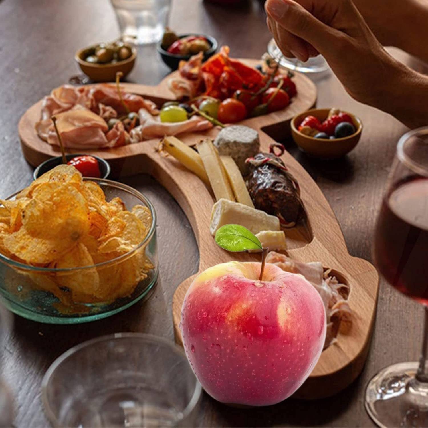 Charcuterie Boards,15.75''x 8.27" Cheese Board,Funny Housewarming Gifts,Best Gifts for Housewarming, Bachelorette Party Decorations, Anniversary Wedding Gift