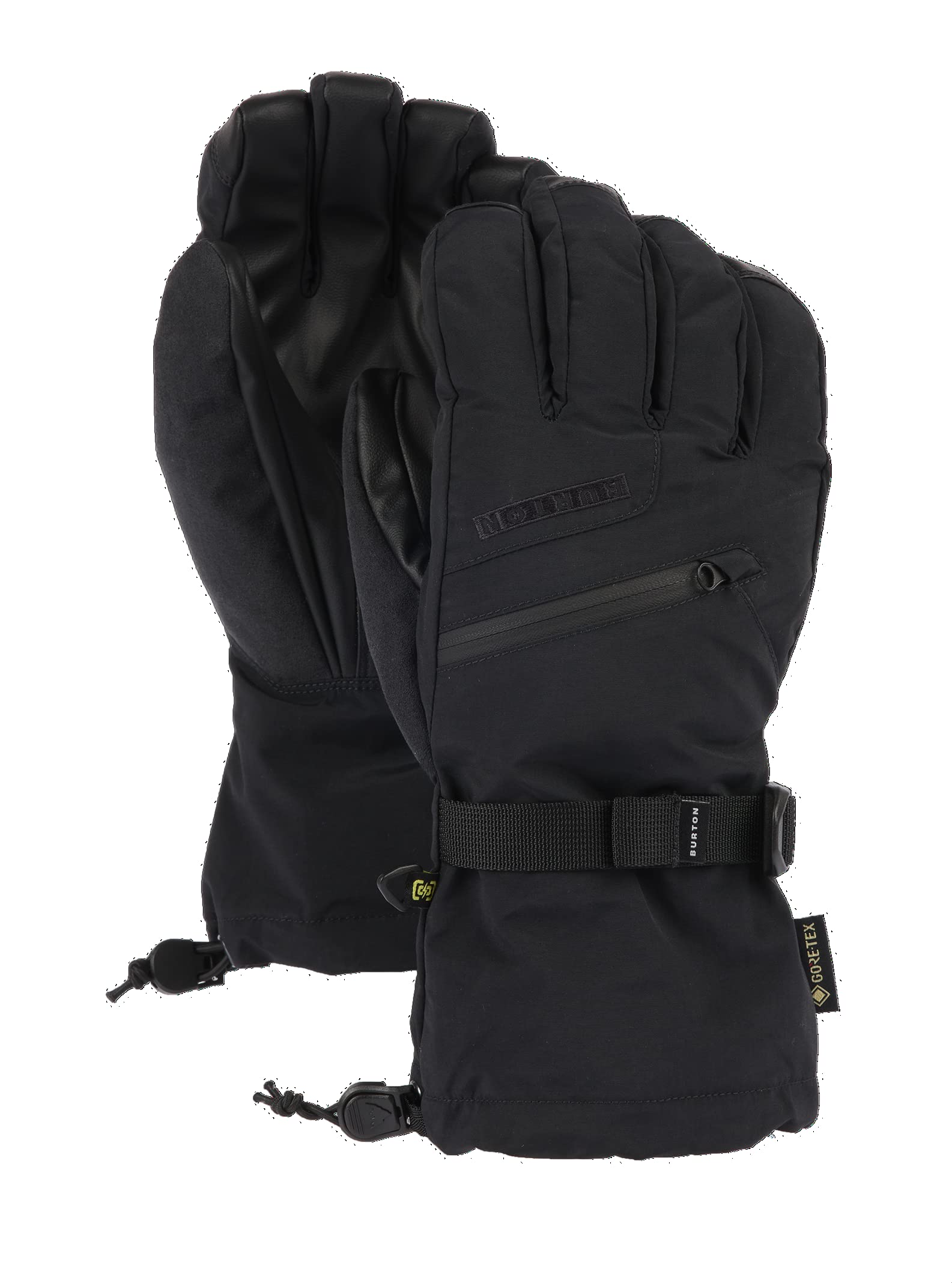 Burton Mens' Gore-TEX Ski & Snowboard Winter Gloves (True Black, Medium)