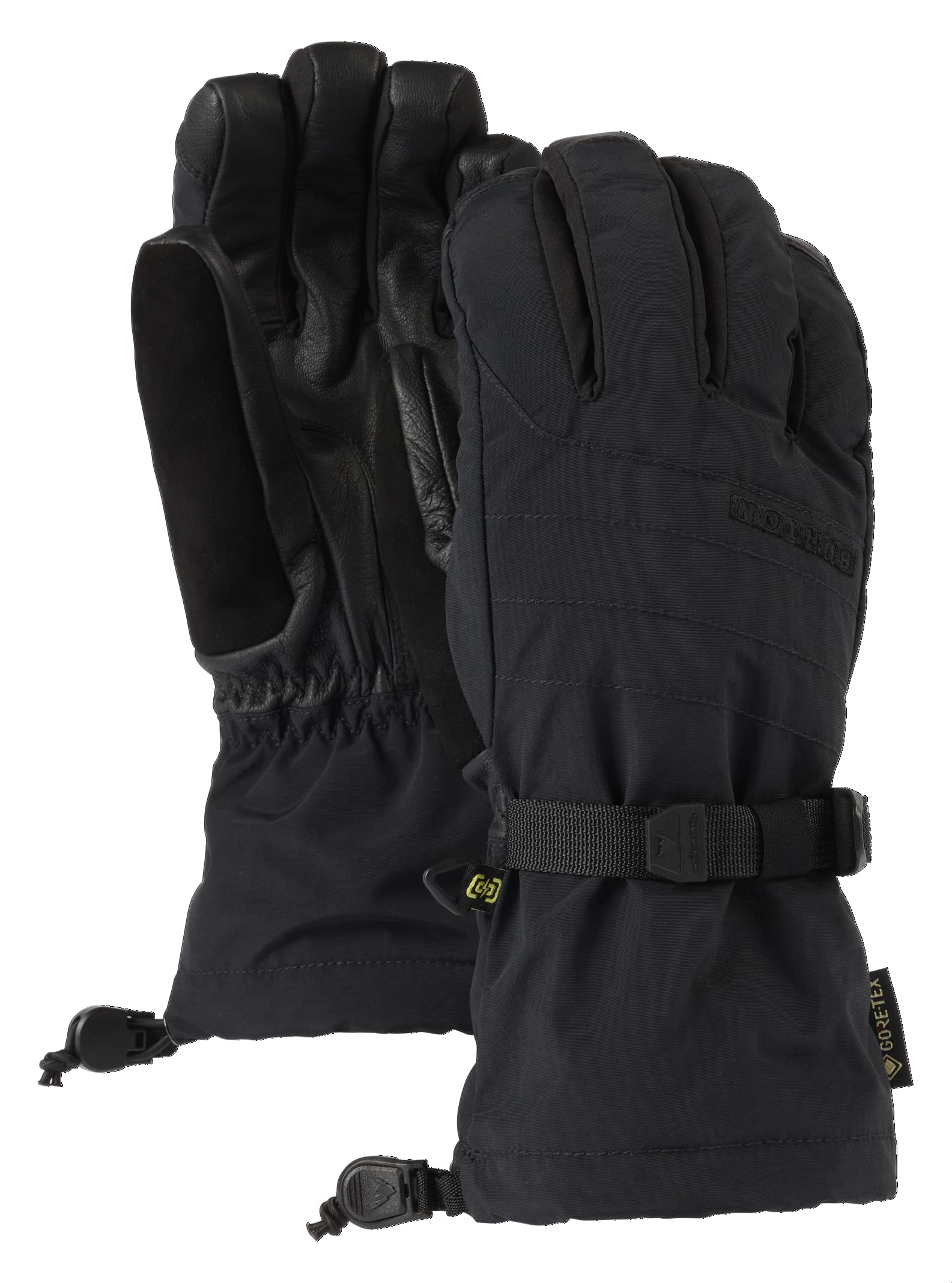 Burton Womens' Deluxe Gore-TEX Ski & Snowboard Winter Gloves (True Black, Small)