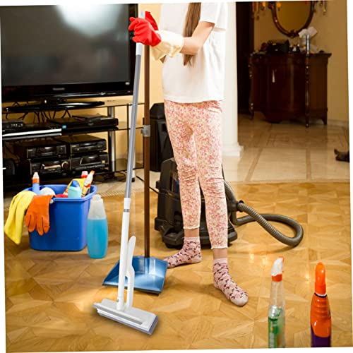 MARMERDO Mini Mop Wooden Floor Cleaner Mop for Wood Floors Window Glass Cleaner Multi- Use Window Squeegee Self Wringing Microfiber Mop Self Wringing Mop Small Mop for Small Spaces The Lazy