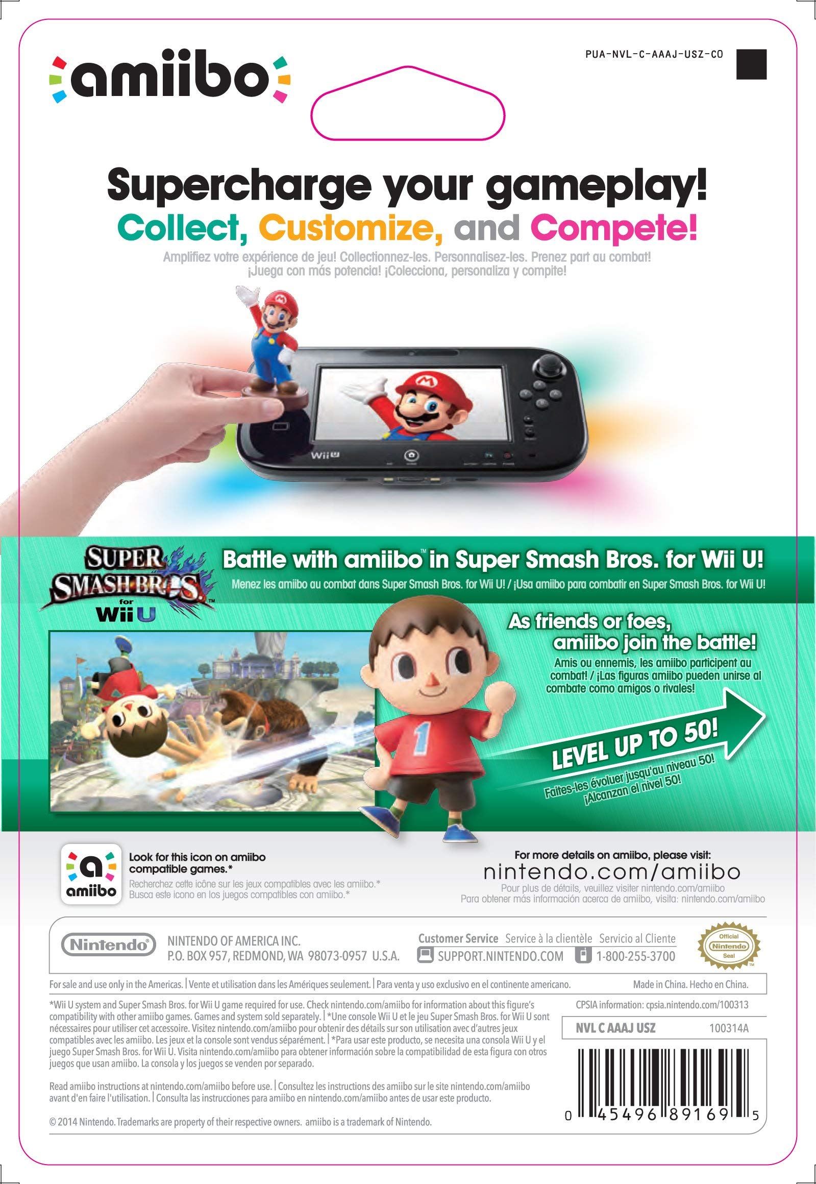 Villager amiibo (Super Smash Bros Series) (Renewed)