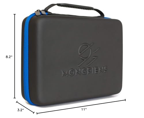 MONGPIENS Bey Battling Tops Soft Carrying Case Waterproof Storage Organizer for Burst Blade Spinning Top and Launcher (Medium)