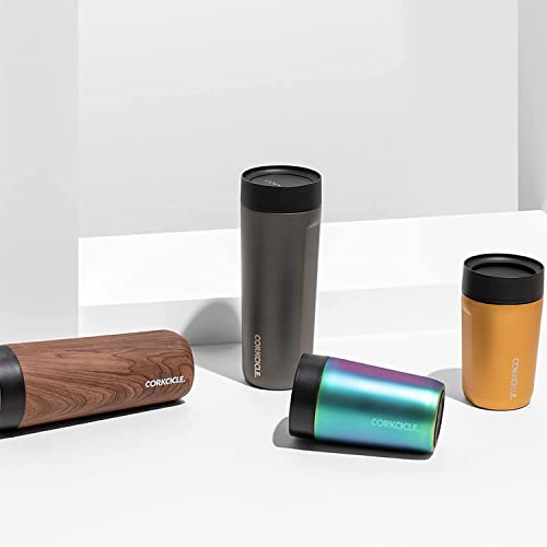 Corkcicle Commuter Cup Insulated Stainless Steel Spill Proof Travel Coffee Mug Keeps Beverages Cold for 9 Hours and Hot for 3 Hours, Ceramic Slate, 17 oz